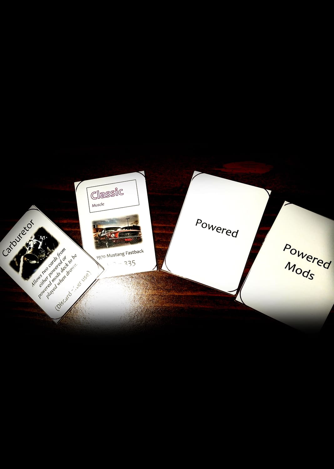 Powered: A Card Game for Car Collector’s and Enthusiast’s | Zac Bogner
